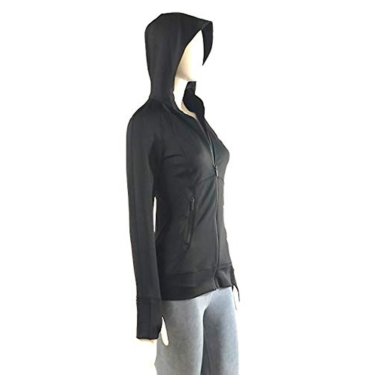 LULULEMON DAY MAKER FULL ZIP HOODIE - BLACK (6)