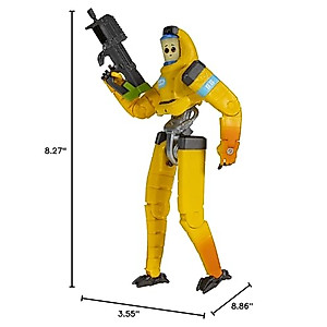 FORTNITE Legendary Series, 1 Figure Pack - 6 Inch P-1000 Collectible Action Figure - Includes 4 Interchangeable Faces, 1 Harvesting Tool, 2 Weapons, 1 Back Bling - Collect Them All