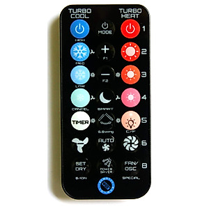 Replacement Fireplace Remote Control for Twin Star & Classic Flame Models: 18EF022GRA 18EF022SRA 23EF022GRA 23EF022SRA 26EF022GRA 26EF022SRA 18EF022SRA, 18EF022GRA, 1811210GRA-A001, 1811210GRA-A000