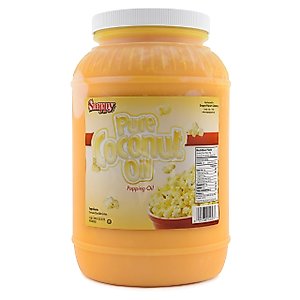 Snappy Popcorn Colored Coconut Oil, 1 Gallon,128 Fl Oz (Pack of 1)