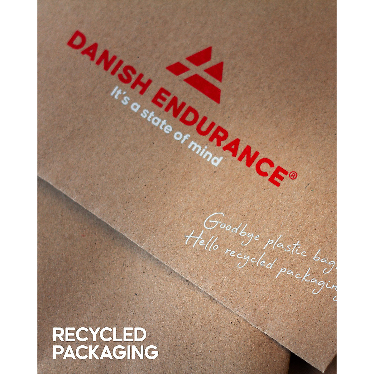 DANISH ENDURANCE Performance Crew Socks (White 3 Pairs, US Women 11-13 // US Men 9.5-12.5)