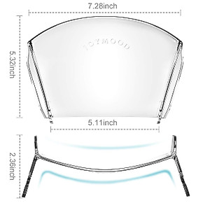 Pouring Shield, GUCHO Universal Pouring Chute for KitchenAid Bowl-Lift Stand Mixer Attachment/Accessories (pouringA)