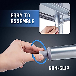 Profeeshaw Stainless Steel Prep Table NSF Commercial Work Table with Backsplash and Undershelf for Kitchen Restaurant 24x60 Inch