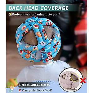 Simply Kids Baby Helmet for Crawling Walking I Baby Head Protector No Bumps and Soft Cushion Infant Baby Safety Headguard for Learning to Walk I Toddler Helmets 1-2 Years Old, 6-12 Months