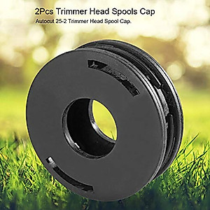 TOPINCN 2pcs Trimmer Head Spools Cap Cover Replacement Fit for 25-2 FS 44 55 80 83 85 90 100 110 120 130 Lawn Mower Accessory