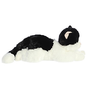 Aurora® Adorable Flopsie™ Oreo™ Stuffed Animal - Playful Ease - Timeless Companions - Black 12 Inches