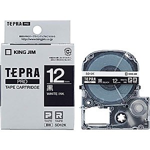King Jim tape cartridge Tepla PRO SD12K 12 mm