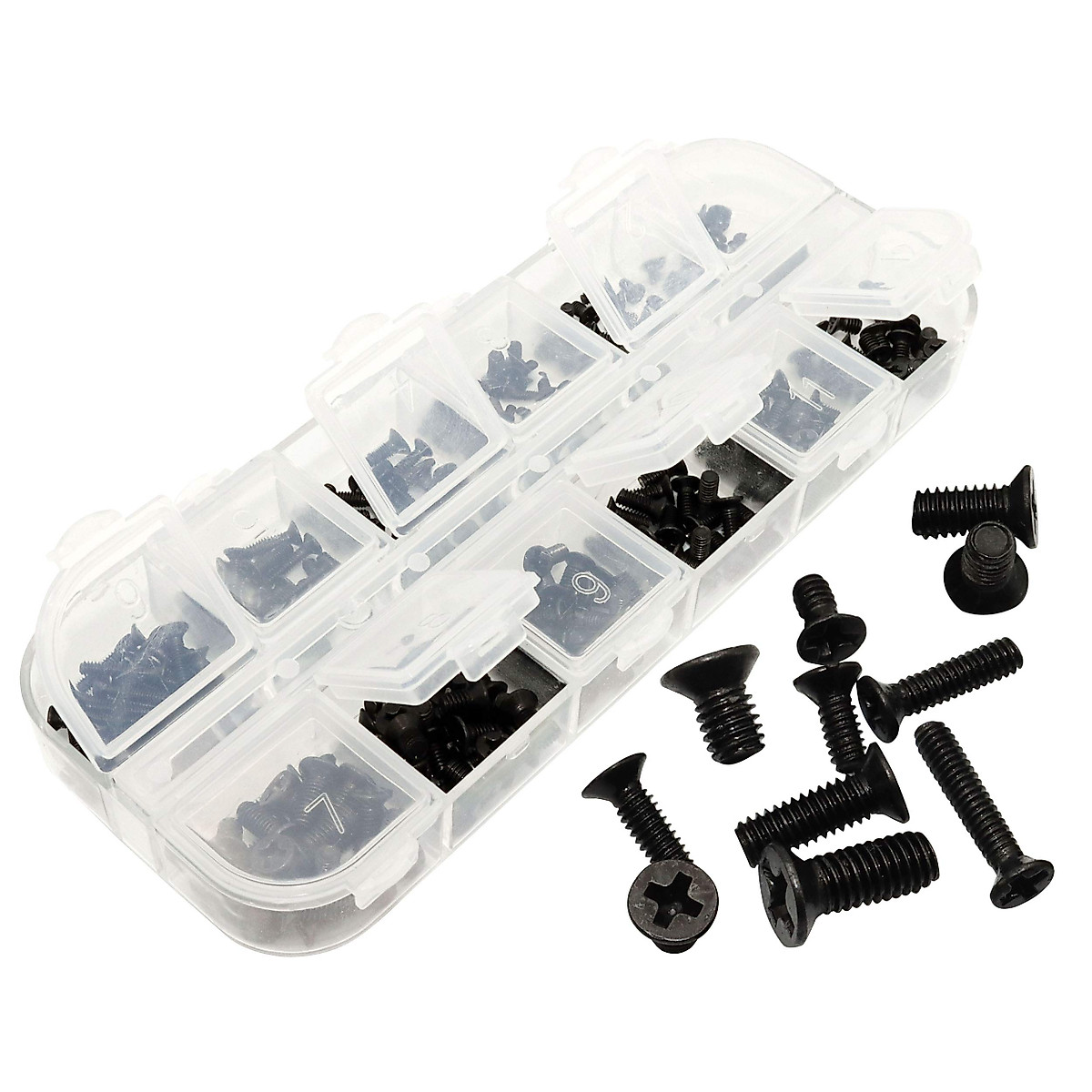 Laptop Screw Computer Screw Set M2 M2.5 M3 Replacement Screw Kit 240 Pcs