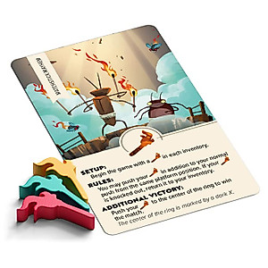 Kabuto Sumo Total Mayhem - Expansion to The Kabuto Sumo Base Game - 2 to 4 Players - 20 Minute Play Time