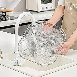 KCRPM Lazy Susan for Refrigerator, 2023 New Square Lazy Susan Turntable Organizer, Rectangular Lazy Susan for Refrigerator, Household Transparent Condiment Square Refrigerator Turntable (1Pcs)