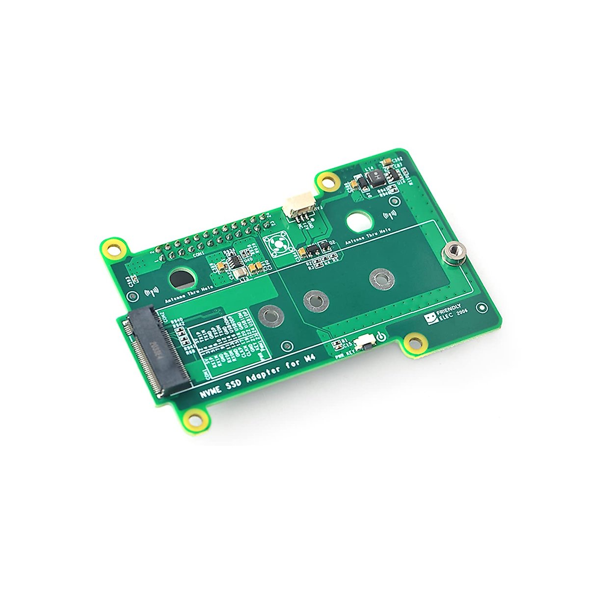 WayPonDEV NVMe SSD Adapter for NanoPi M4 LPDDR3 Rockchip RK3399 Single Board Computer