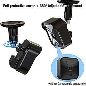 All-New Blink Outdoor Camera Mount, 3 Pack Protective Cover and 360° Adjustable Mounting Bracket with Blink Sync Module 2 Mount for Blink Outdoor Camera Security System (Blink Camera Not Include)