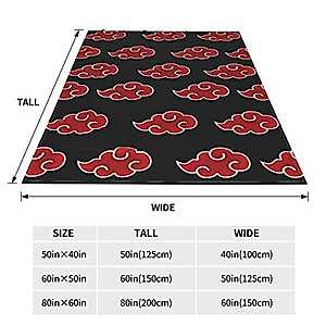 Character Plush Fleece Throw Blanket Cartoon Flannel Warm Cozy Bedding for Couch Sofa Plush Blankets for Kids Adults Gifts 50"x40"