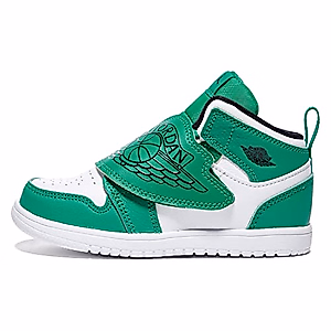 Jordan Baby Boy's Sky Jordan 1 (Infant/Toddler) Lucky Green/Black/White 4 Toddler M