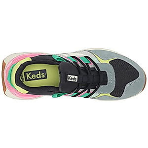 Keds Women's Tiasa Trail Sneaker, Navy/Pink, 7.5