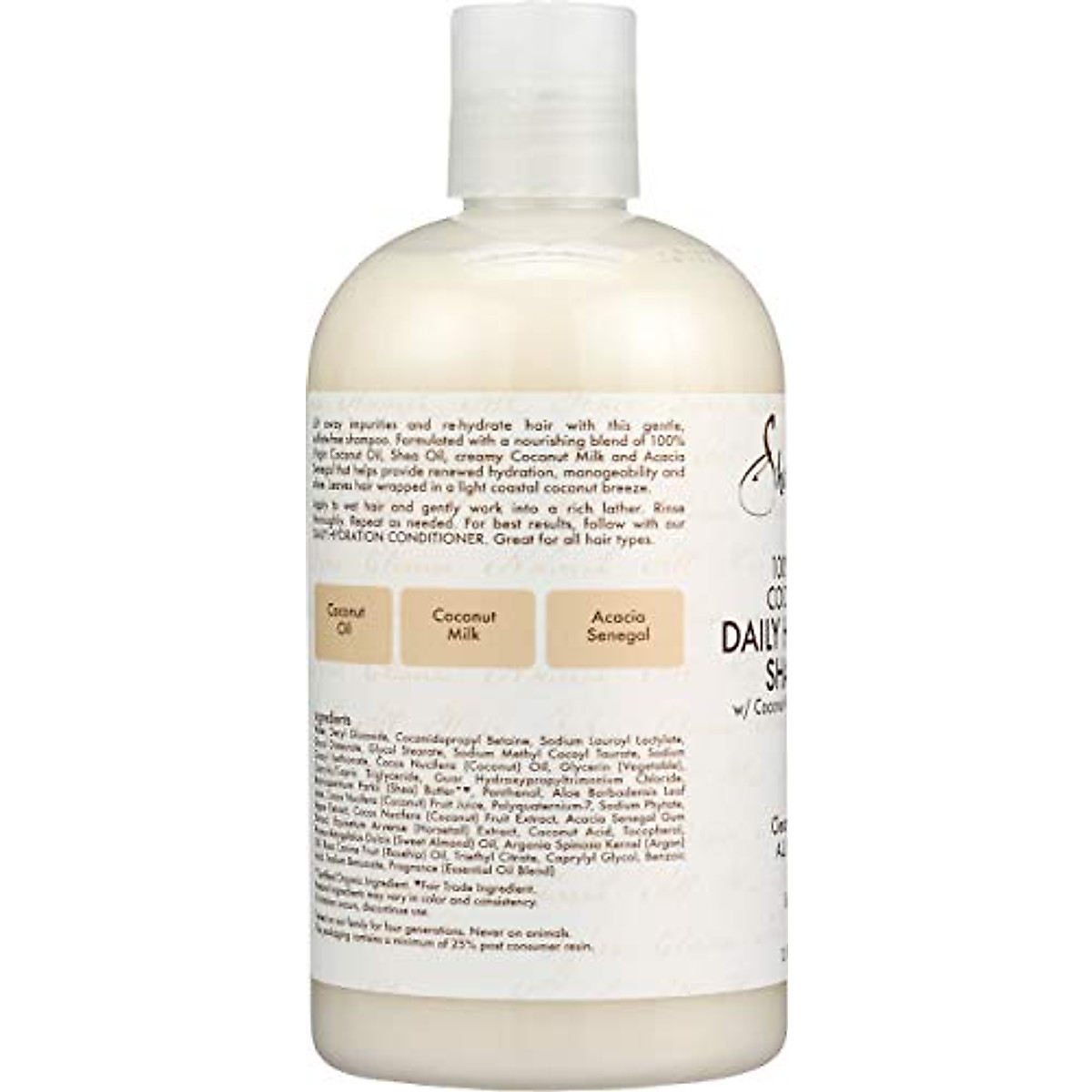 SHEA MOISTURE Daily Hydration Shampoo, 13 FZ