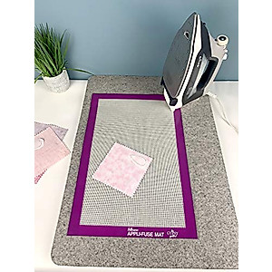 Gypsy Quilter Silicone Appli-Fuse Mat 17in x 24in Irons & Accessories