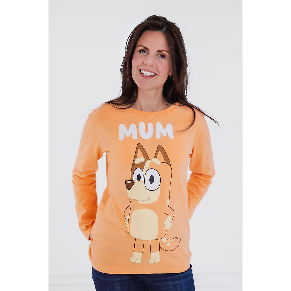 Bluey Mom Womens Matching Family T-Shirt Chilli XX-Large