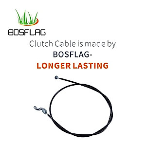 BOSFLAG 746-04228A Speed Cable with 570682 Primer Bulb Replaces MTD 746-04228A Auger Cable, 746 04228A, 946-04228A, 946 04228A, 746-04228, 746 04228, 946-04228, 946 04228 for MTD SB624 Snowblower