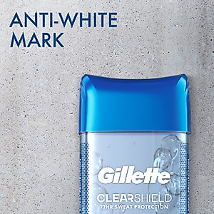 Gillette Antiperspirant and Deodorant for Men, Clear Gel, Artic Ice, 3.8oz