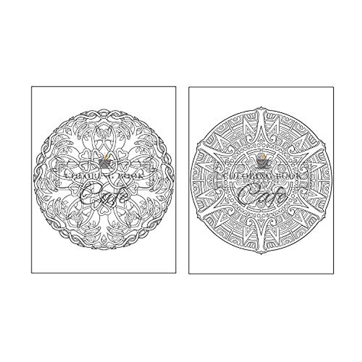 125 Mandalas: An Adult Coloring Book Featuring 125 of the World’s Most Beautiful Mandalas for Stress Relief and Relaxation (Mandala Coloring Books)