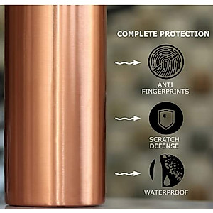 2activelife-Copper Water Bottle (34 Oz) Immunity Booster |Ayurvedic Copper Vessel - Drink More Water and Enjoy The Health Benefits Immediately/Yoga Bottle