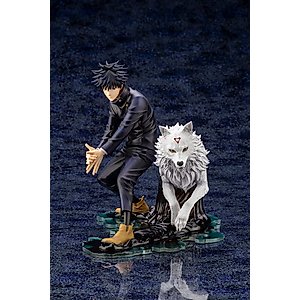 Kotobukiya Jujutsu Kaisen: Megumi Fushiguro ArtFX J Statue, Multicolor, 7 inches