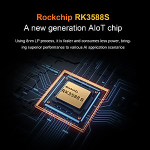Orange Pi 5 8GB Rockchip RK3588S 8-Core 64 Bit Single Board Computer, Up to 2.4GHz and 8K Video Codec Support Development Board Run Orange Pi/Ubuntu/Debian/Android 12 OS (Pi 5 8GB+ Power Supply)