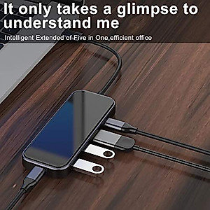 SHYPT USB C para Multi Hub USB 3,1 De Tipo C 3,0 Hub Adaptador para Carga Del Divisor