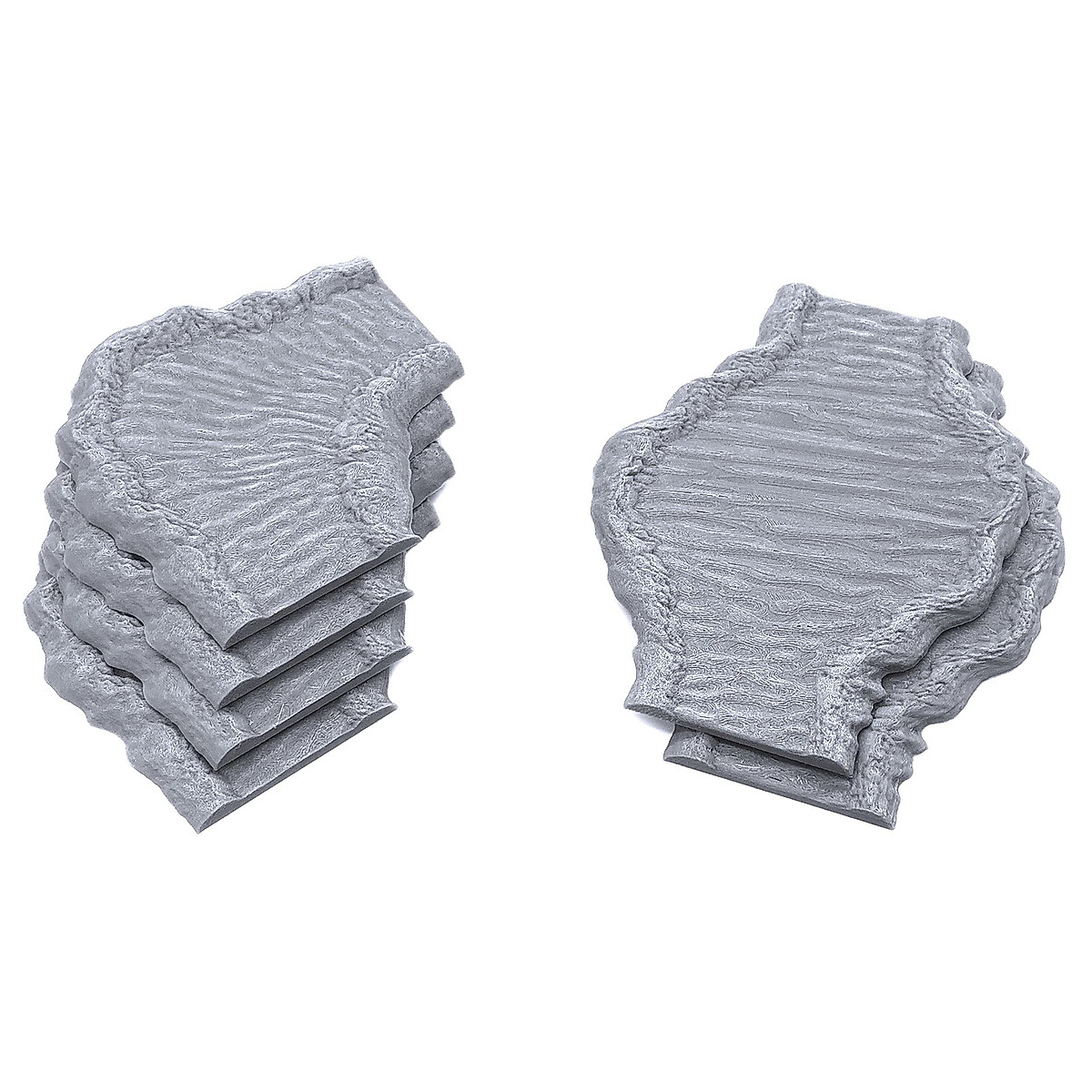 Modular Waterways, 3D Printed Tabletop RPG Scenery and Wargame Terrain for 28mm Miniatures