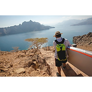 SealLine Skylake 18-Liter Minimalist Waterproof Daypack, Heather Green, 18 Liters