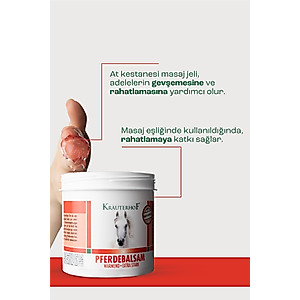 Winter-Warming Gel (Strong Effect) With Hops, Yarrow, Mistletoe, Lemon Balm, Vines Leaves, Horse Chestnut - 250 ml by Krauterhof