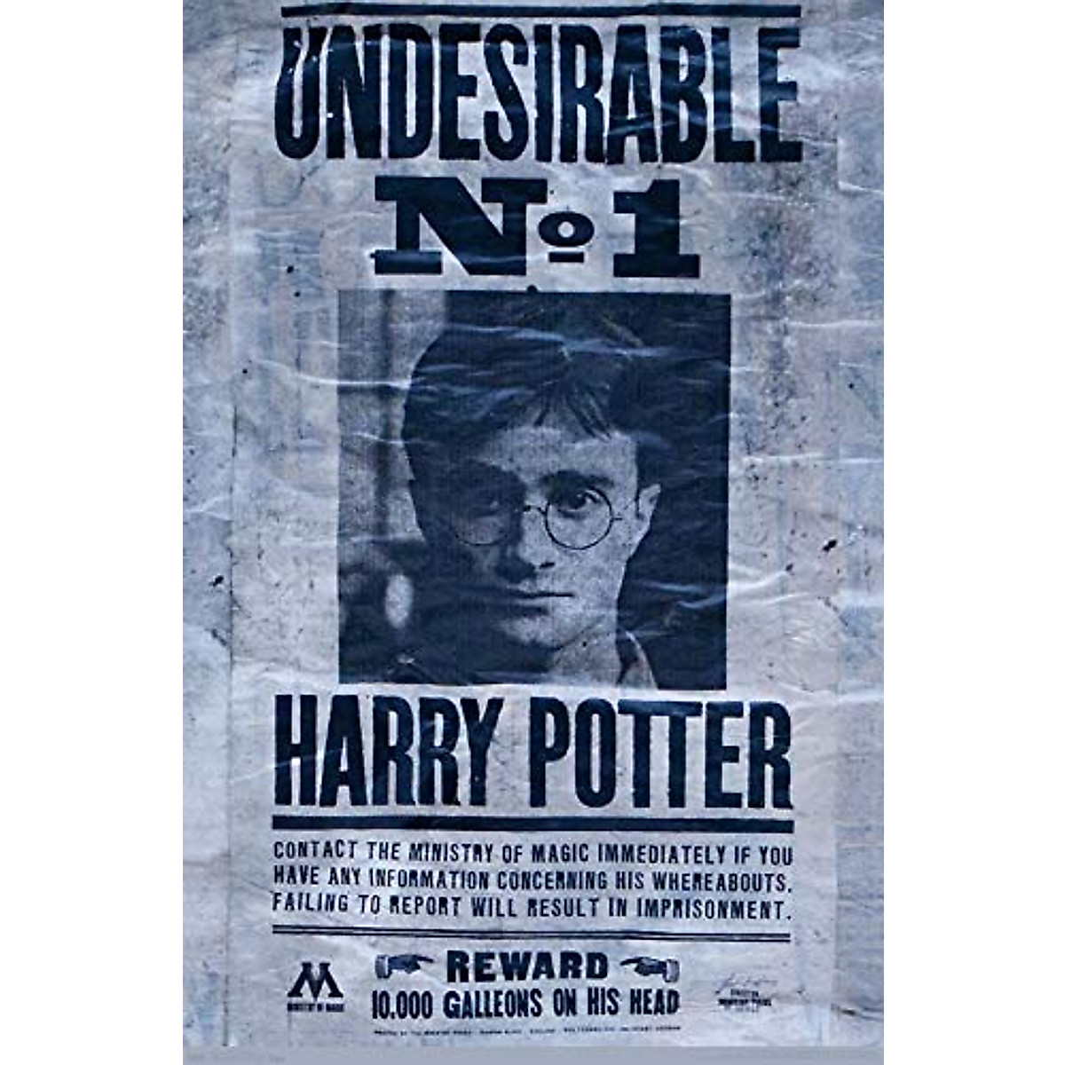 Trends International The Wizarding World: Harry Potter - Undesirable Wall Poster, 22.375" x 34", Unframed Version