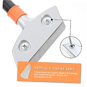 Ciieeo 1 Set Cleaning Blade Oil Paint Remover Floor Cleaning Scraper Cement Remover Shovel Tile Cleaning Scraper Cleaning Tools Glass Cement Cleaning Shovel Furnishing Cleaning Shovel