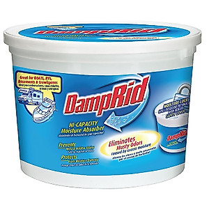Wm Barr Damp Rid Fg50t 2 Lb Frangrance Free Hi-Capacity Moisture Absorbers
