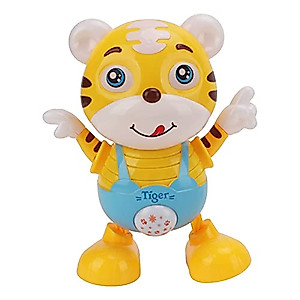 Kid Robot Toy, Tiger Design, Electronic Dancing Singing Robot Interactive Toy for Children
