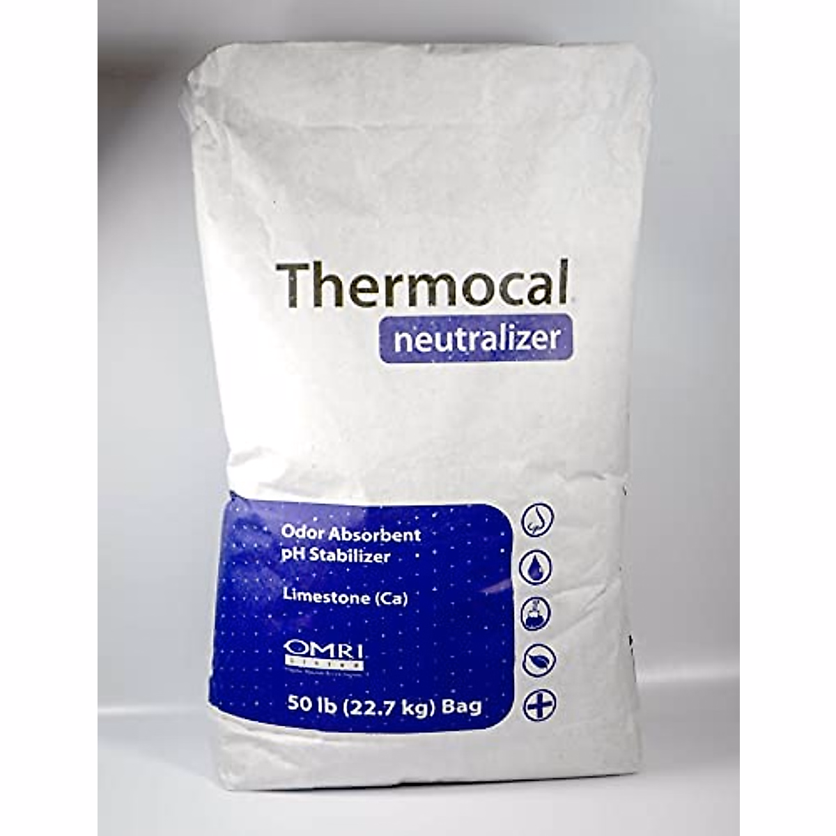 50 Lbs Calcium Carbonate Limestone Powder - Rock Dust - Soil Amendment and Fertilizer ph Neutralizer