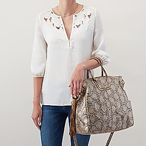 HOBO Women's Sheila Shoulder Bag Silver One Size