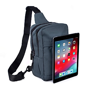 WESTEND Crossbody Canvas Sling Bag Backpack with Reversible Strap