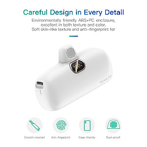 Kuulaa [2 Pack Portable Charger 5000mAh,Small Portable Charger for iPhone 14/14Pro/13/13 Pro/12/11 & Mini PD20W USB C Power Bank Fast Charging for iPhone 15/Samsung Galaxy/Google Pixel,