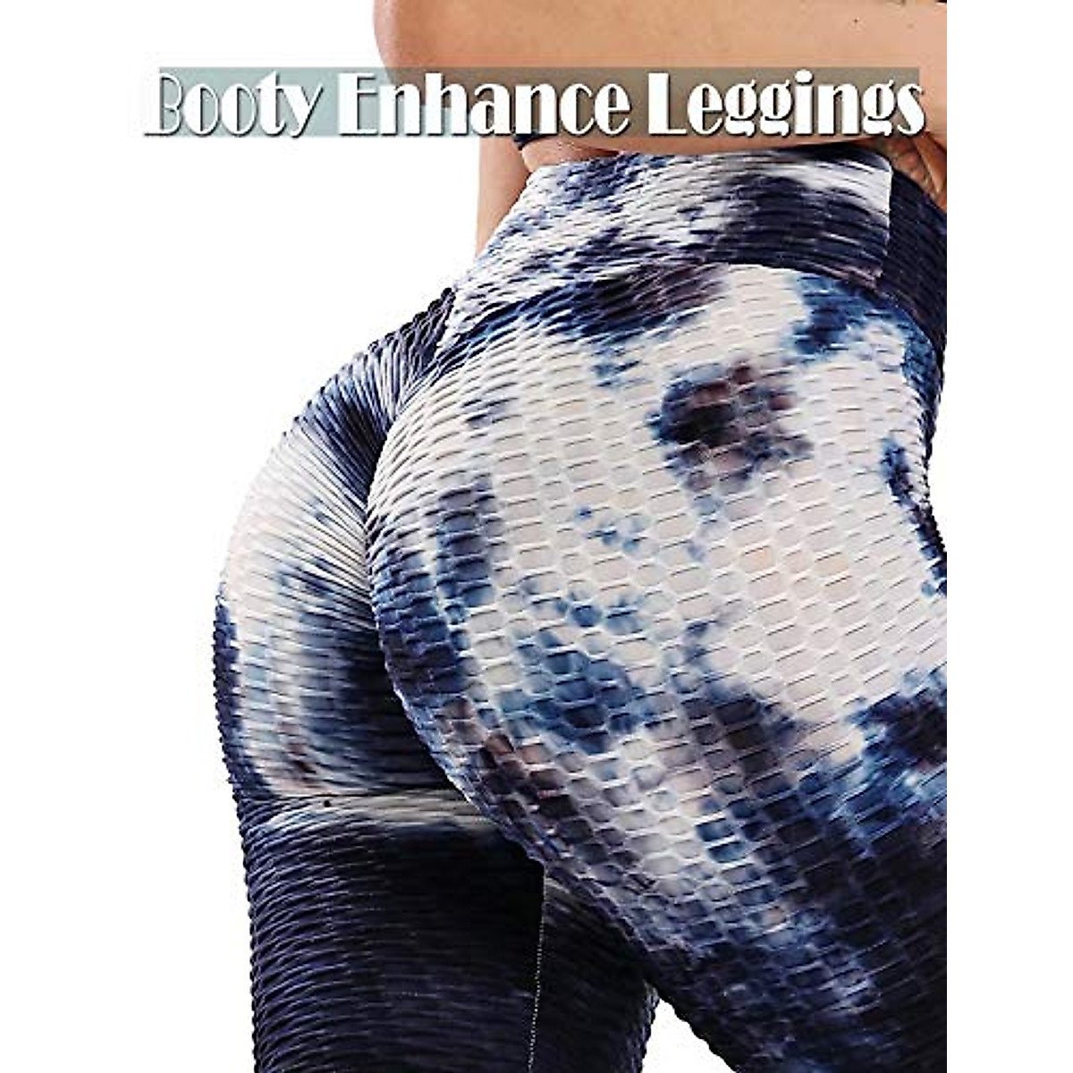 SEASUM Women's High Waist Yoga Pants Tummy Control Slimming Booty Leggings Workout Running Butt Lift Tights S