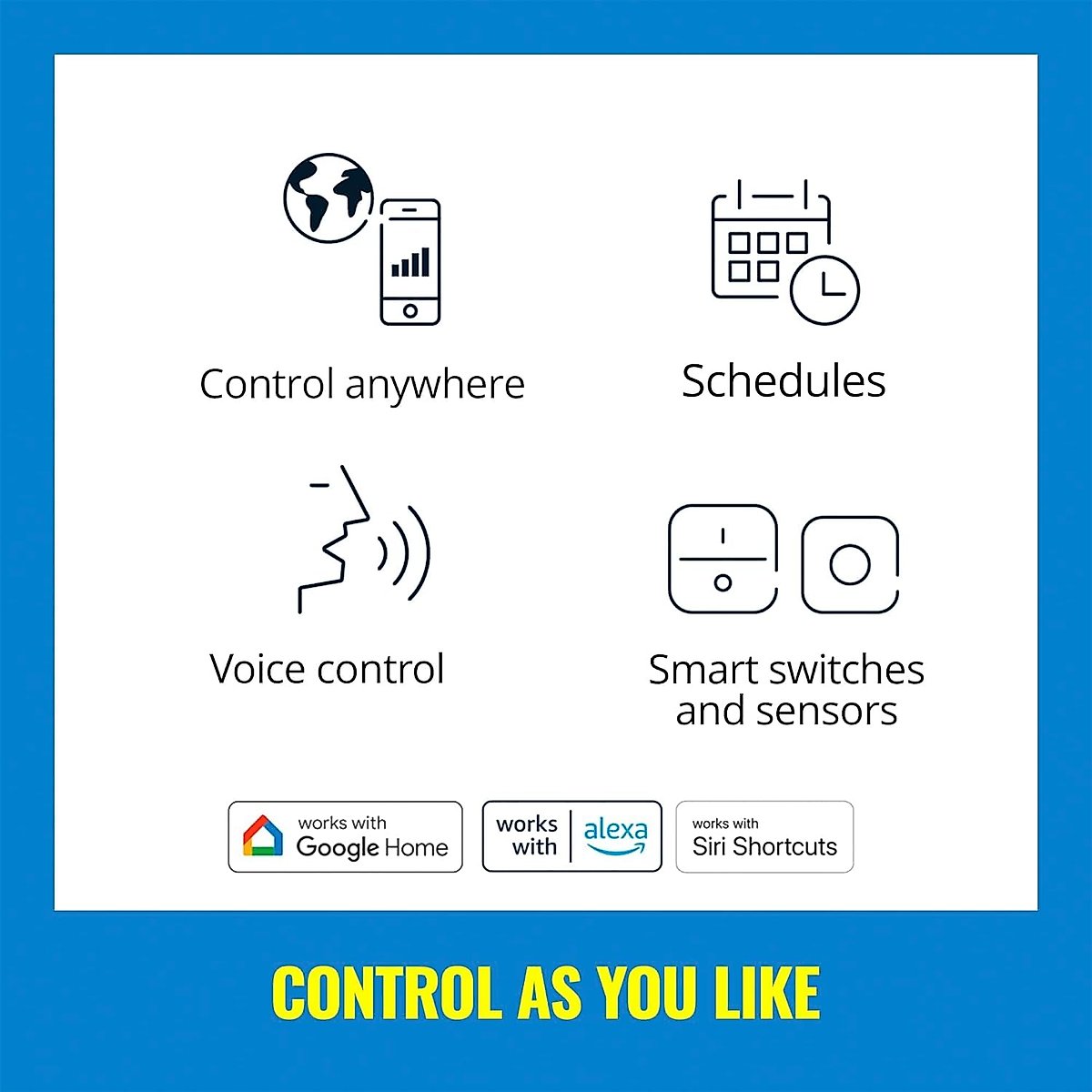 WiZ 60W A19 Tunable White LED Smart Bulb - Pack of 1 - E26- Indoor - Connects to Your Existing Wi-Fi - Control with Voice or App + Activate with Motion - Matter Compatible