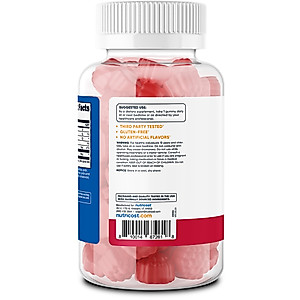Nutricost Melatonin 10mg, 180 Gummies (90 Serv), Strawberry Flavored - Gluten Free, Non-GMO, No Corn Syrup