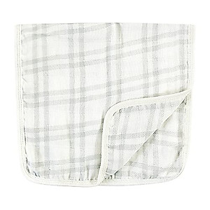 Hudson Baby Unisex Baby Muslin Burp Cloth 7pk, Forest Animals, One Size