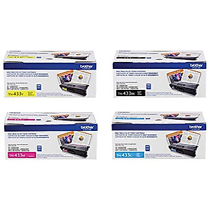 Brother MFC-L8610CDW (TN-433) High Yield Toner Cartridge Set