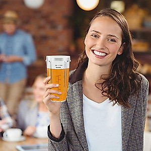 Blender Cups for Ninja Blender, 24OZ Cup with Sip & Seal Lids, Compatible with Nutri Ninja Auto IQ Series Blenders BL450 BL454 BL456, BL480, BL490, BL640, BL642, BL680 BL687 (2 Pcs)