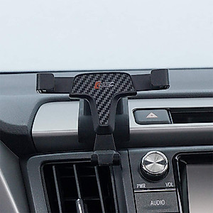 BeHave Autos Universal Car Phone Holder Fit for Toyota RAV4 2013 2014 2015 2016 2017 2018 Air Vent Phone Mount Adjustable, Car Phone Cradle Fit for iPhone Samsung 4-7 Inches Smartphone