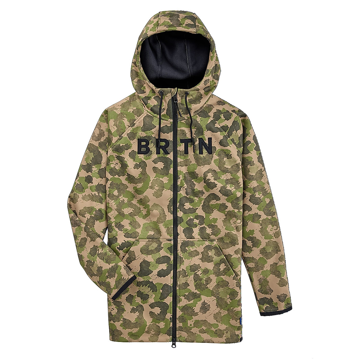 Burton Women's Standard Crown Weatherproof Long Full-Zip Fleece, Felidae, Medium