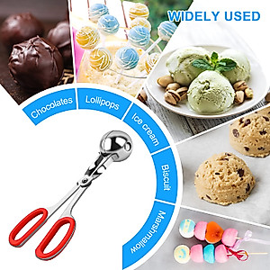 WXJ13 601 Pieces Lollipop Cake Pop Treat Bag Set including 200 Parcel Bags 200 Lollipop Sticks 200 Twist Tie, and 1 Cookie Meatball, Cake Pops Making Tools for Candies, Chocolates and Cookies