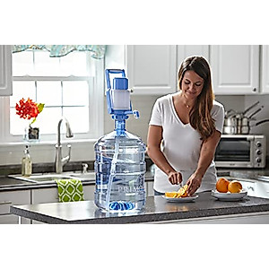 Primo Portable Bottle Pump Water Dispenser - for 3 or 5 Gallon Jugs